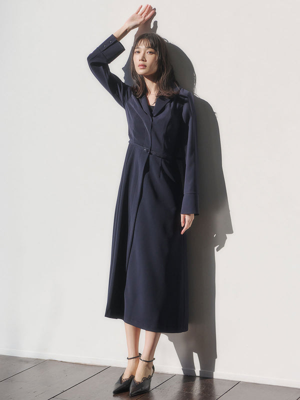 ダブルサテングレースワンピース